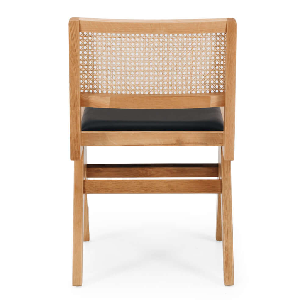 Palma Chair - Natural Oak PU Seat | Furniture By Design