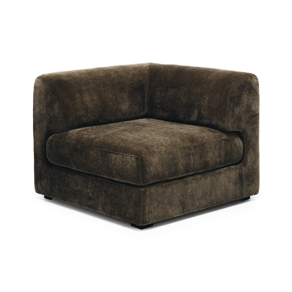Harmony 3 Seater Modular Sofa New Zealand Olive – FurniturebyDesign.