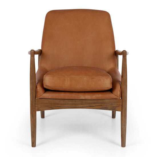 Buy Steiner Armchair Cognac Leather | Stylish Comfort