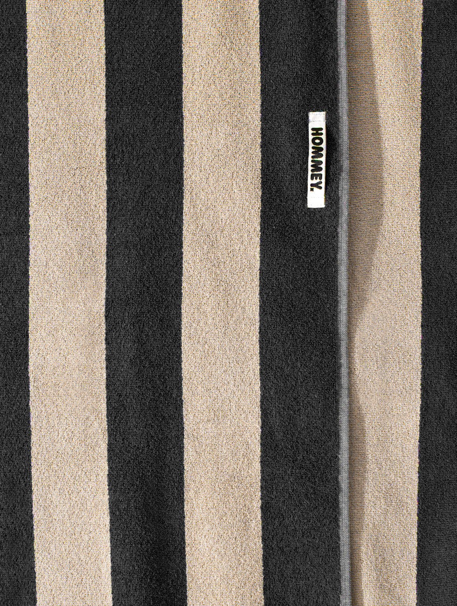 Hommey Beach/Bath Towel - Vanilla Bean Stripes | Furniture by Design NZ ...