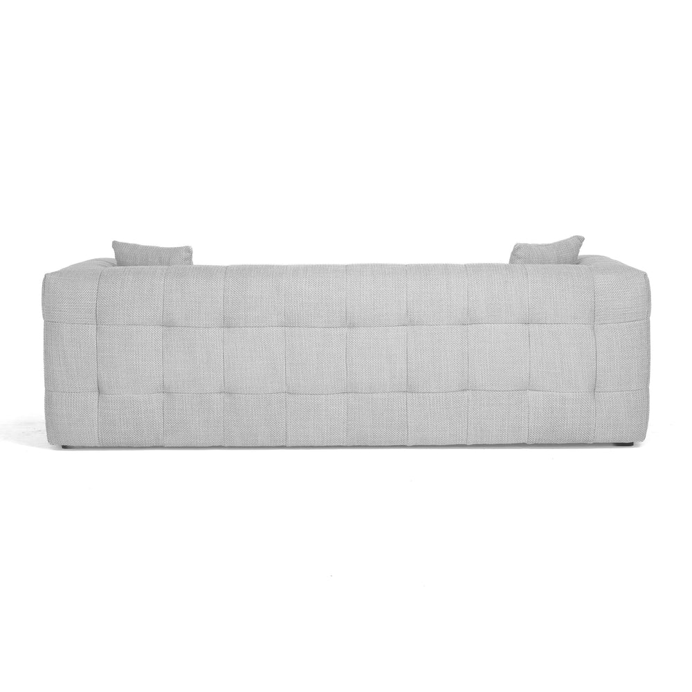 Michelin 3 Seater Sofa in Grey Weave | Furniture by Design NZ