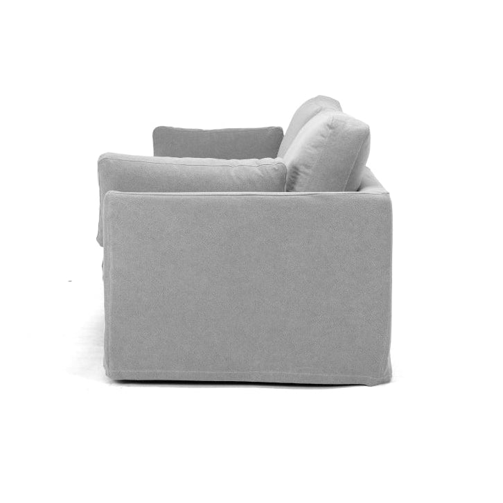 Carson Slipcover 3 Seater Sofa in Cement | Furniture by Design NZ